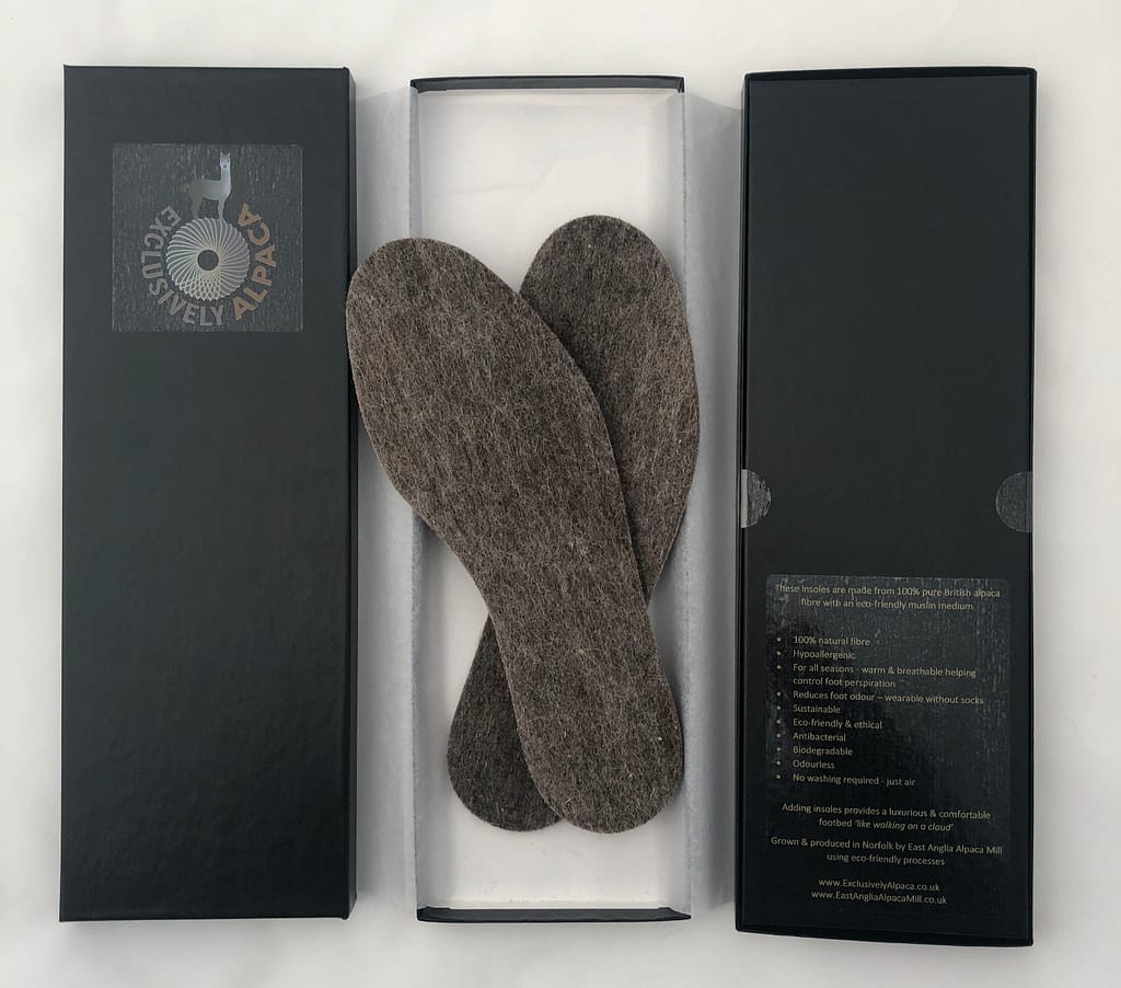 Alpaca insoles - Exclusively Alpaca