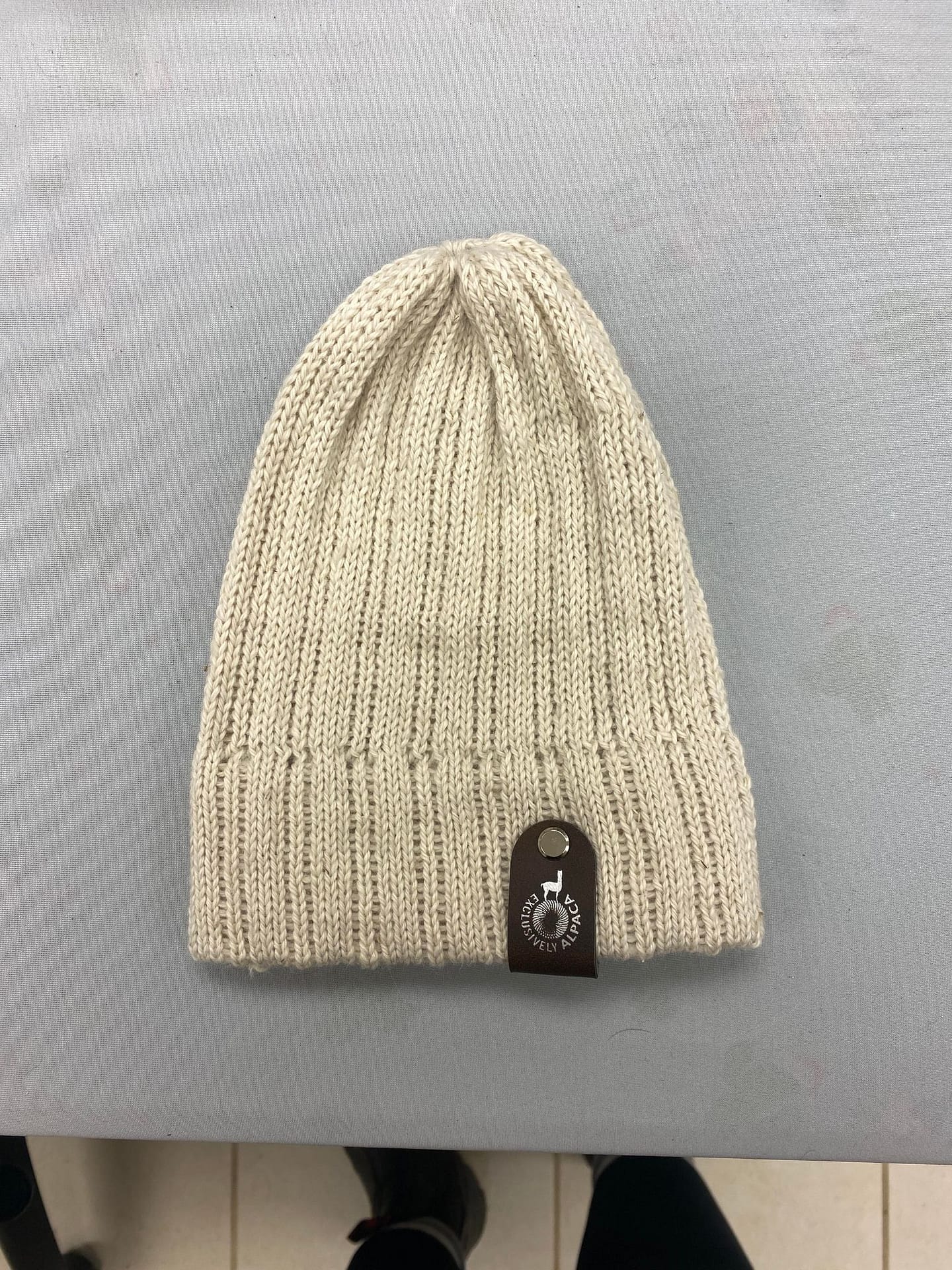 Alpaca hats (winter white) - Exclusively Alpaca