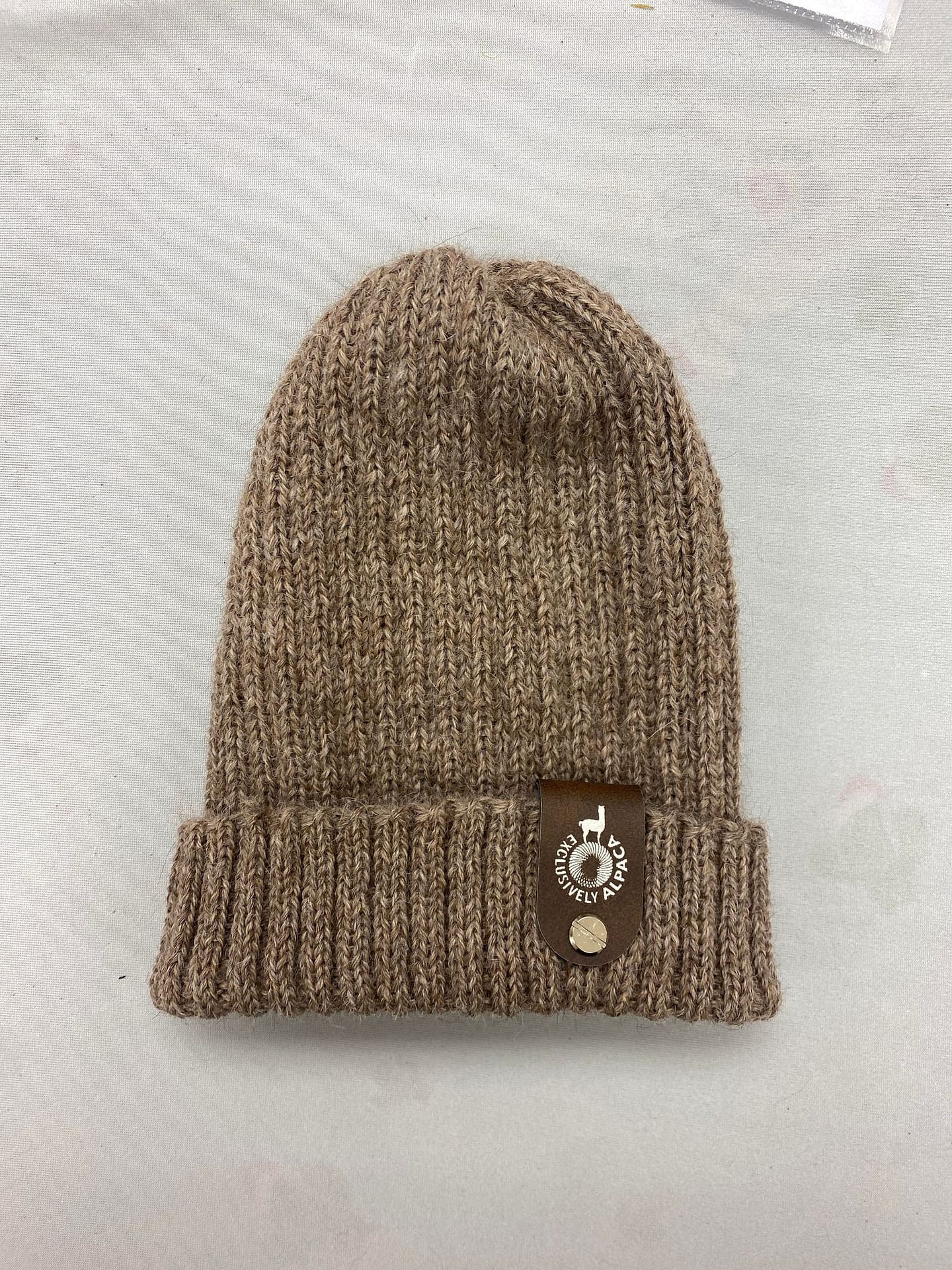 Alpaca hats (suri, rose grey)) - Exclusively Alpaca