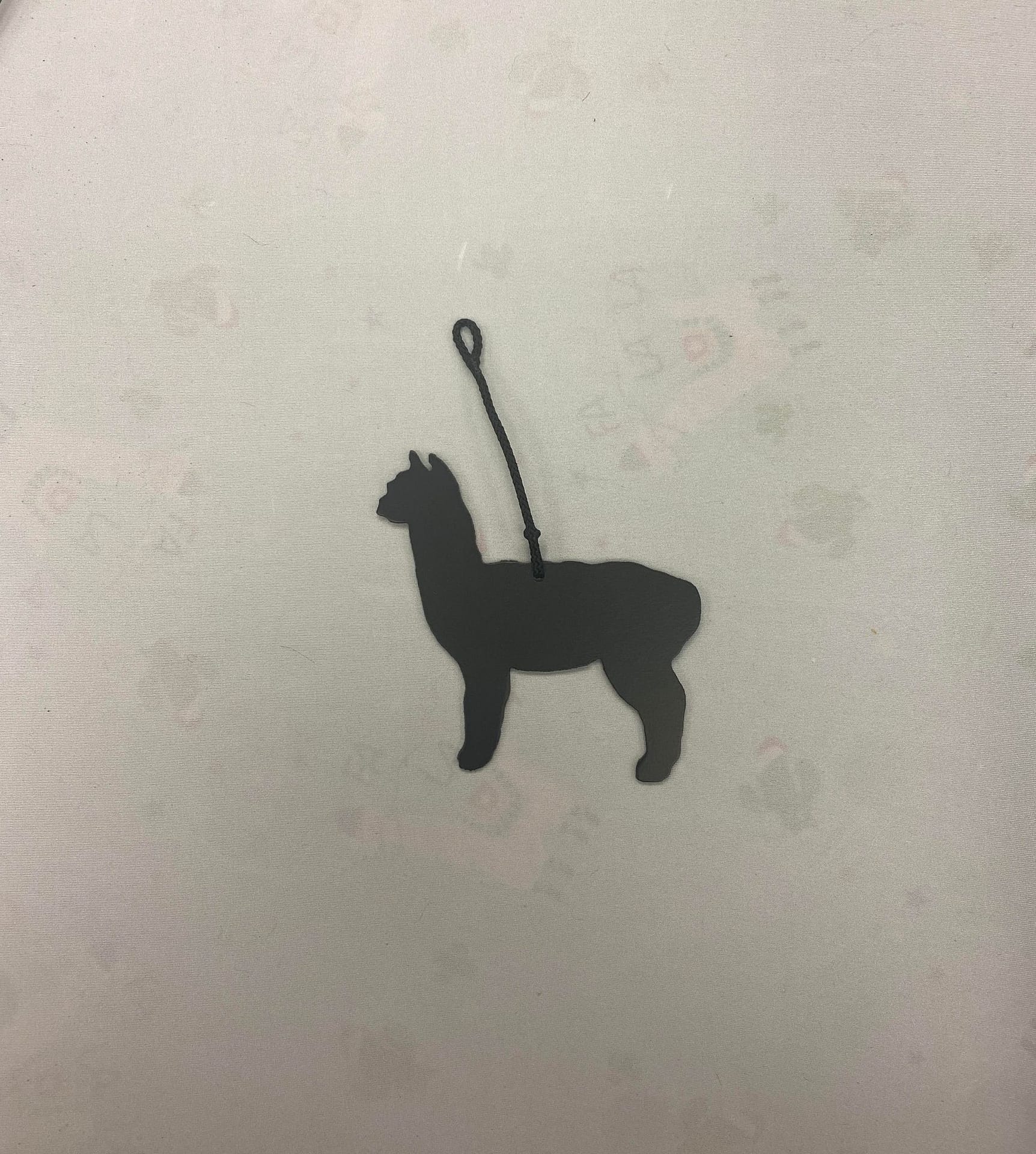 Wooden alpaca keyrings - Exclusively Alpaca